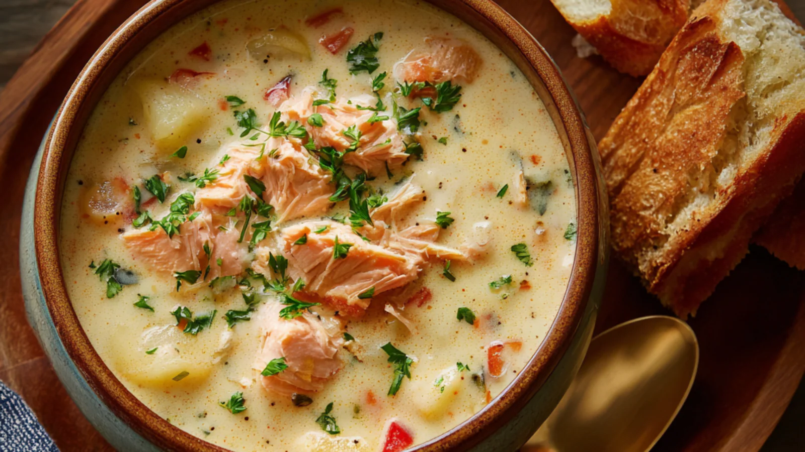 Alaska Salmon Chowder Recipe - Riddle's Fishing Lodge